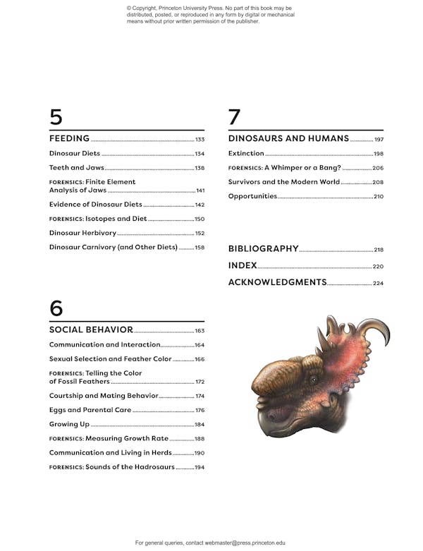 Dinosaur Behavior | Princeton University Press