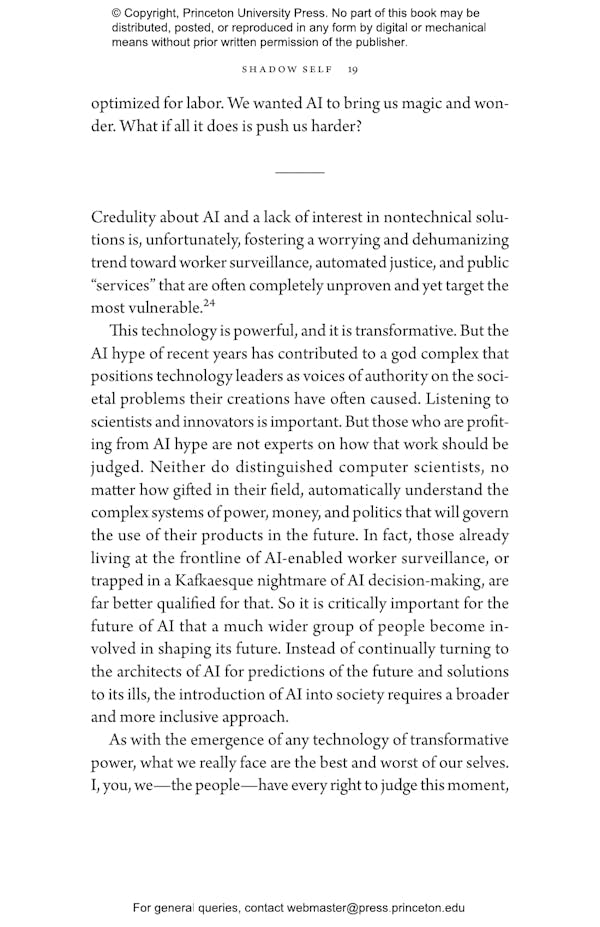 AI Needs You | Princeton University Press