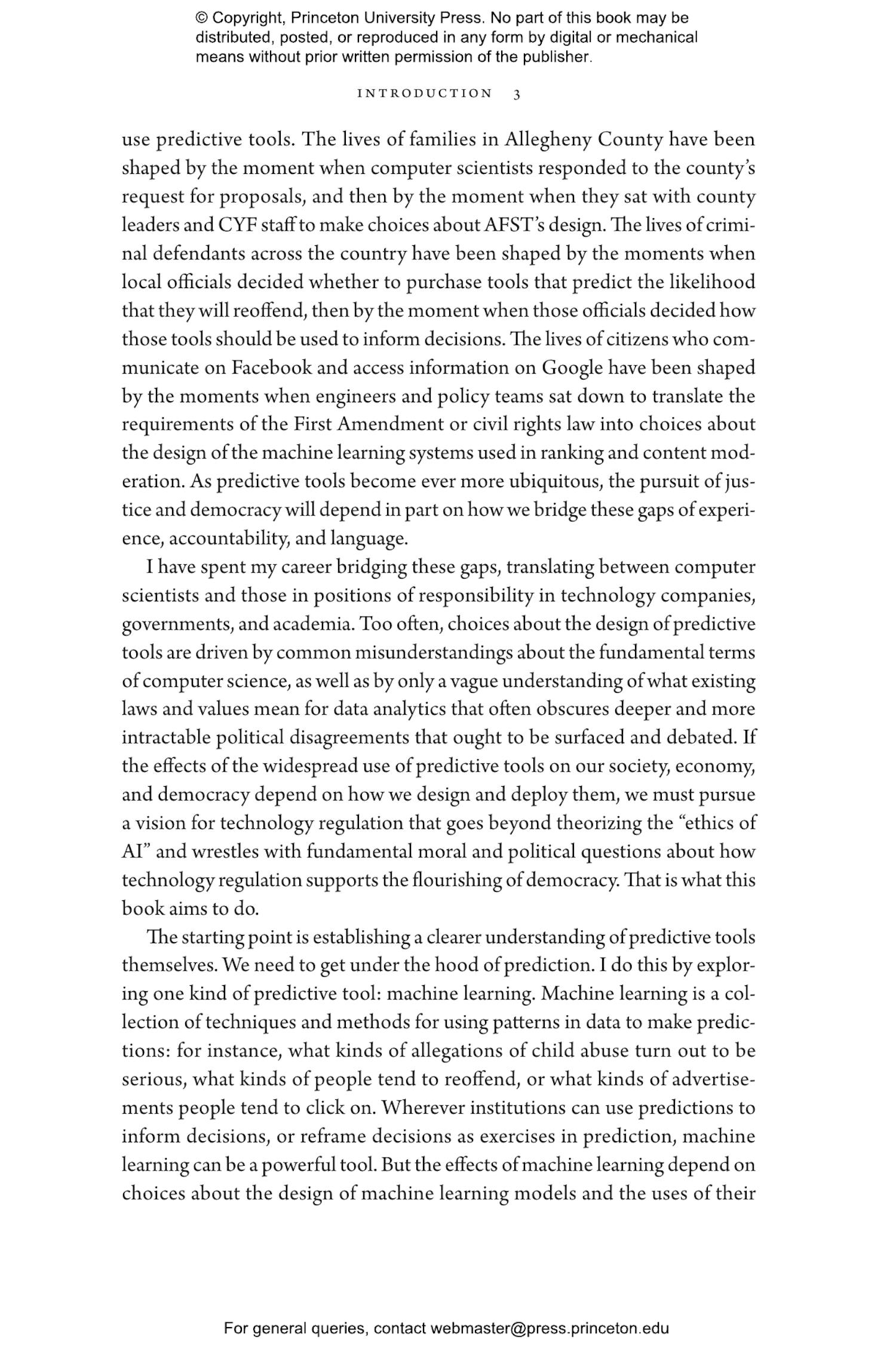 Algorithms for the People | Princeton University Press