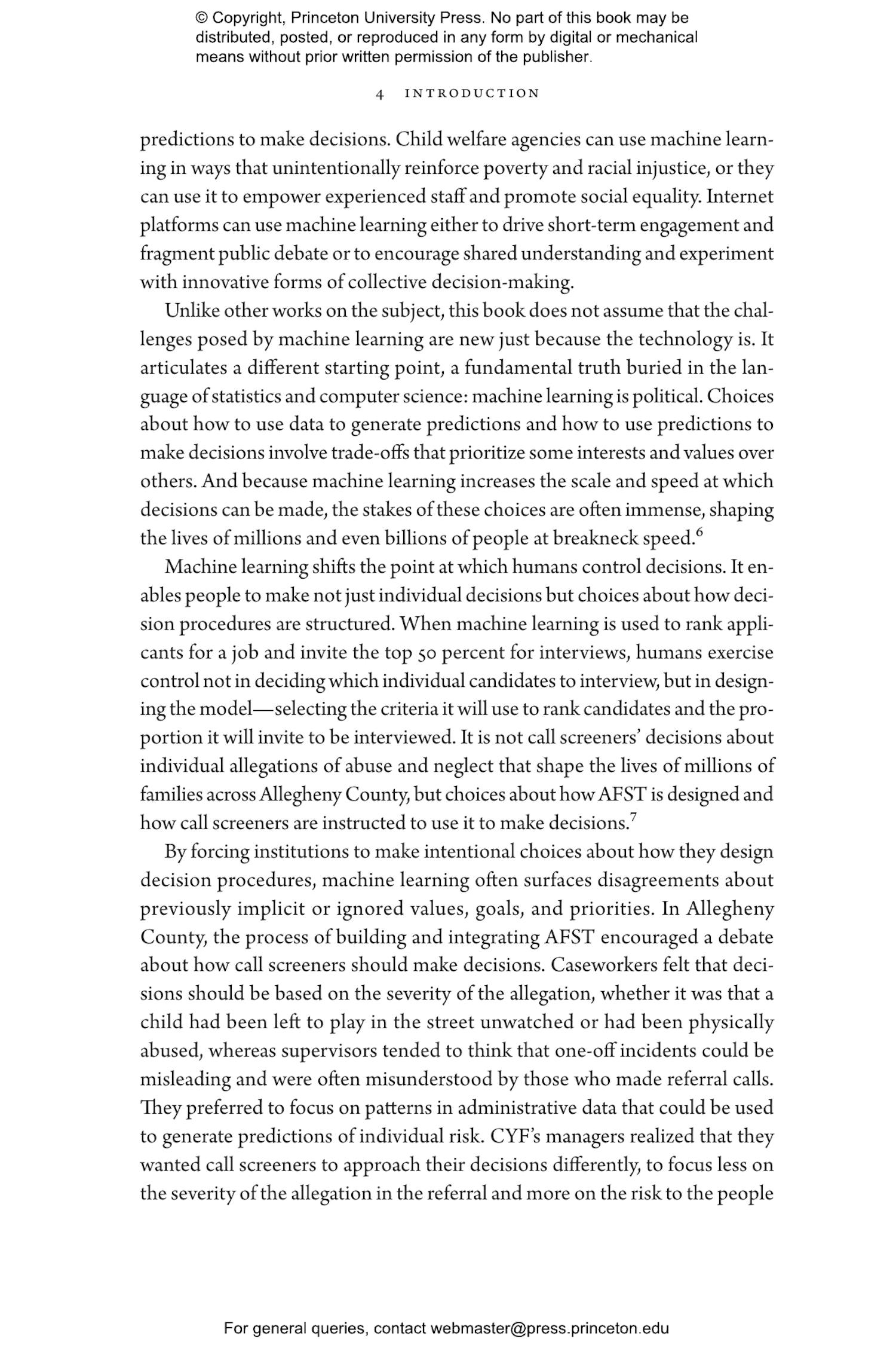 Algorithms for the People | Princeton University Press