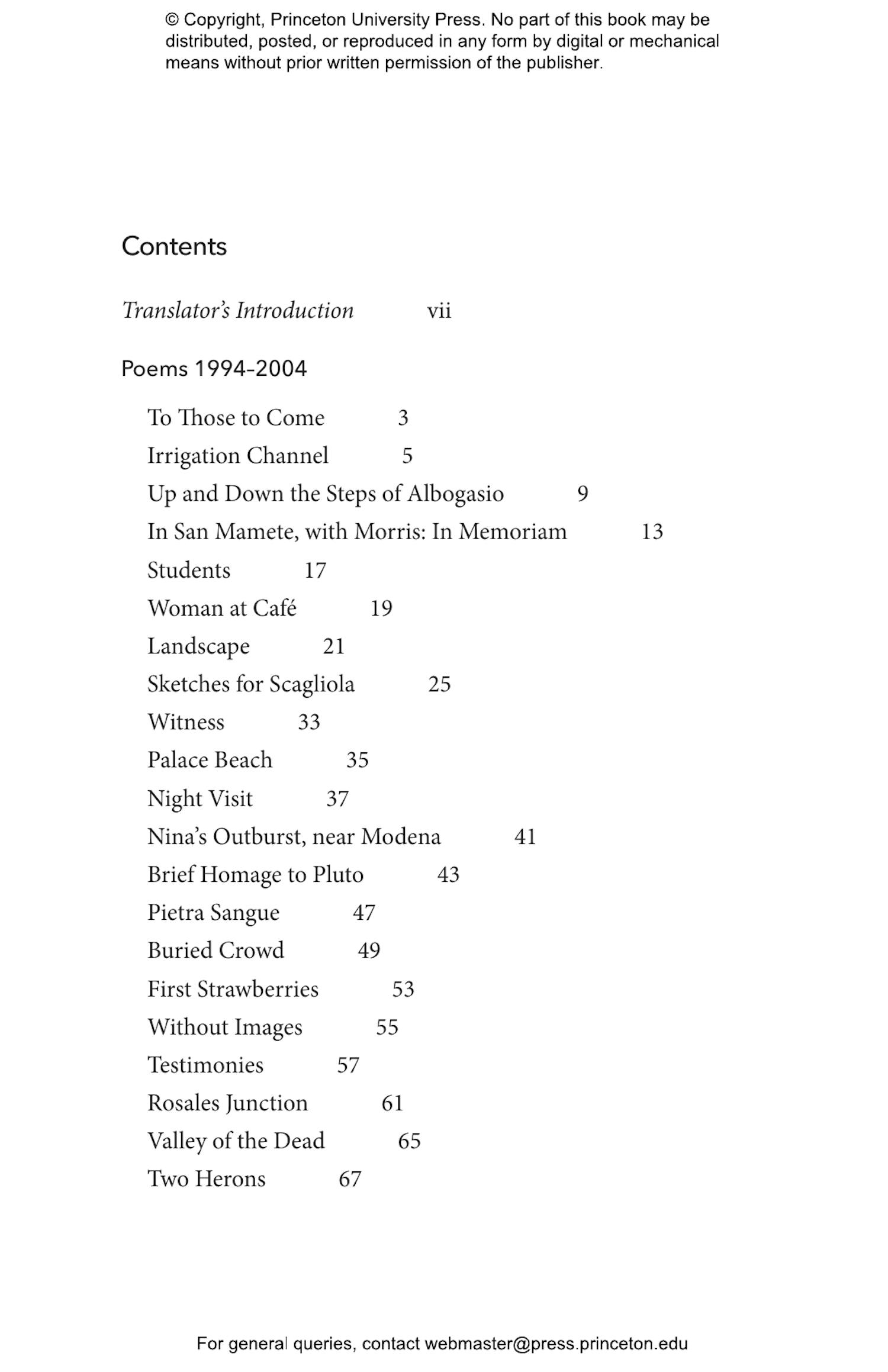 Brief Homage to Pluto and Other Poems | Princeton University Press