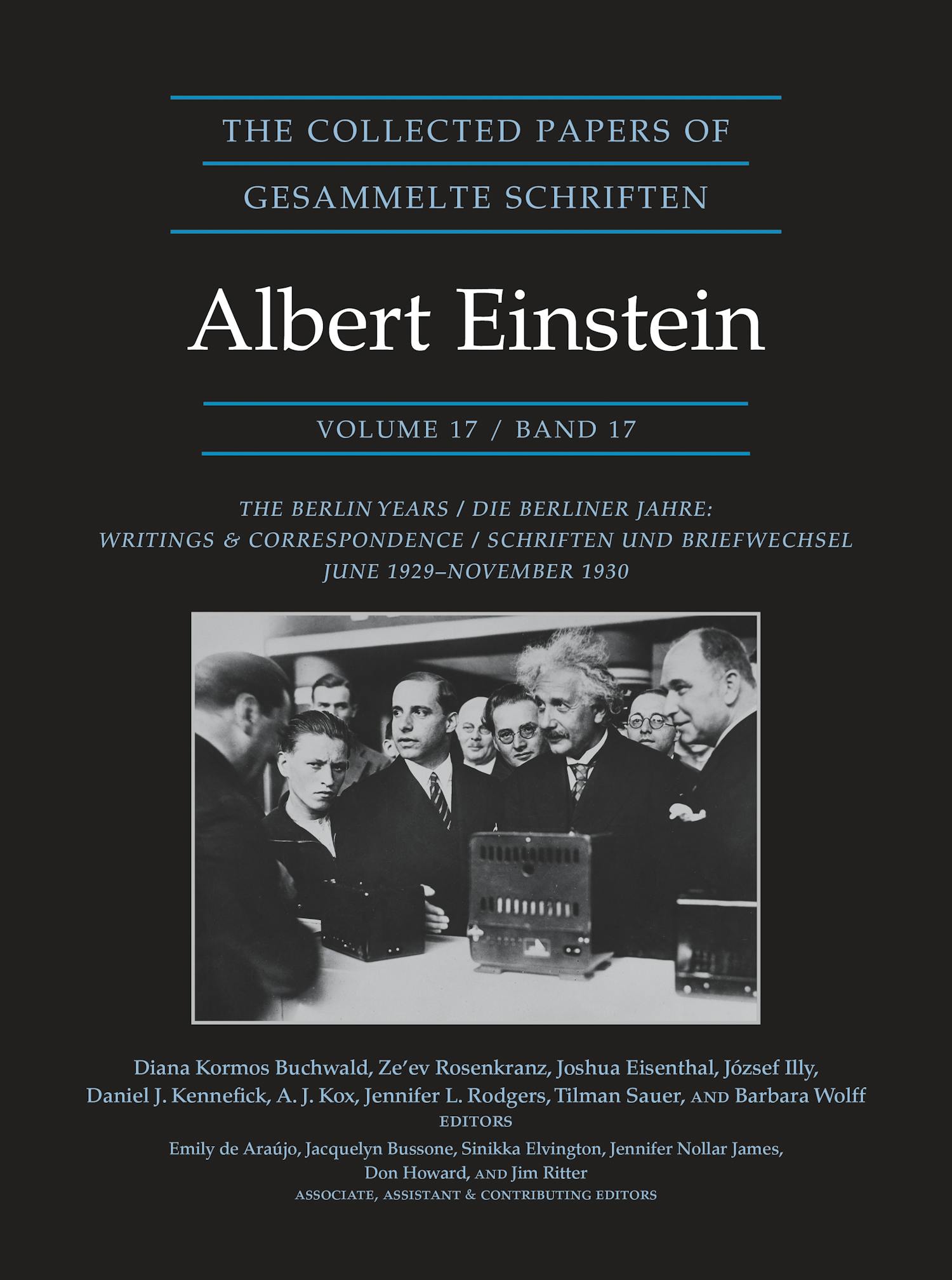 The Collected Papers of Albert Einstein, Volume 17 (Documentary Edition ...