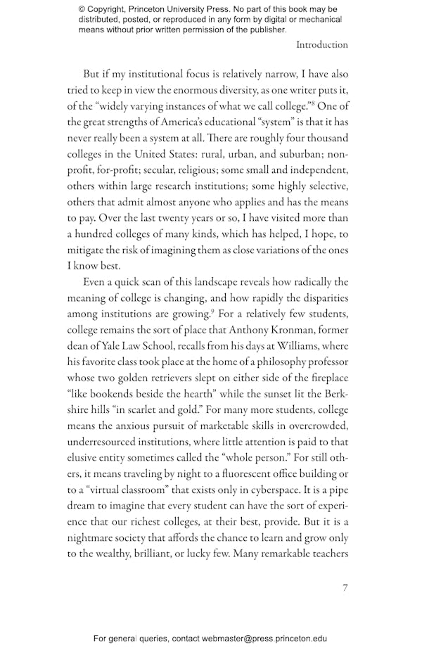College | Princeton University Press