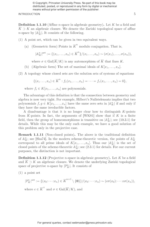 What Determines an Algebraic Variety? | Princeton University Press