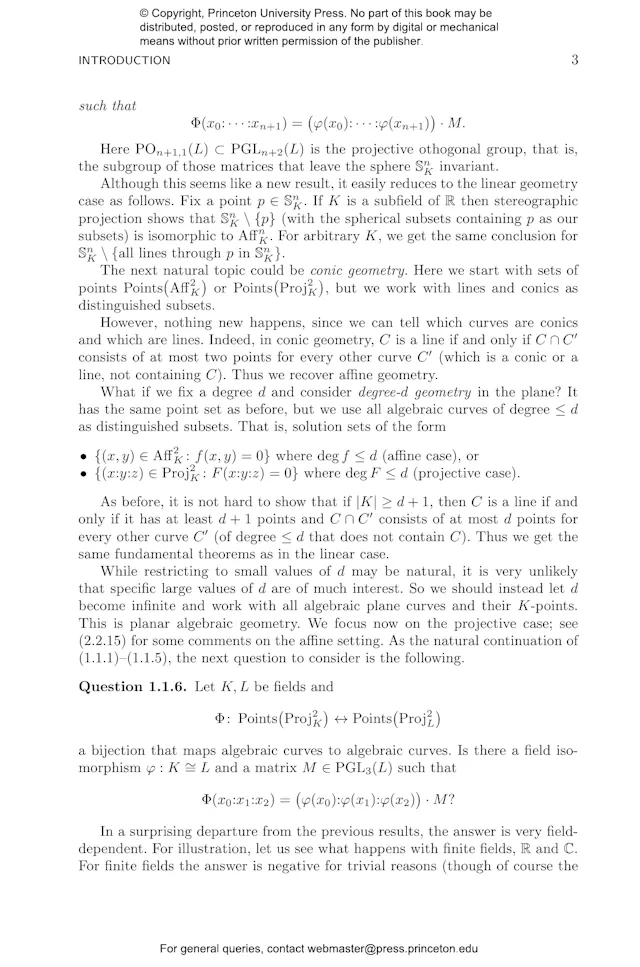 What Determines an Algebraic Variety? | Princeton University Press