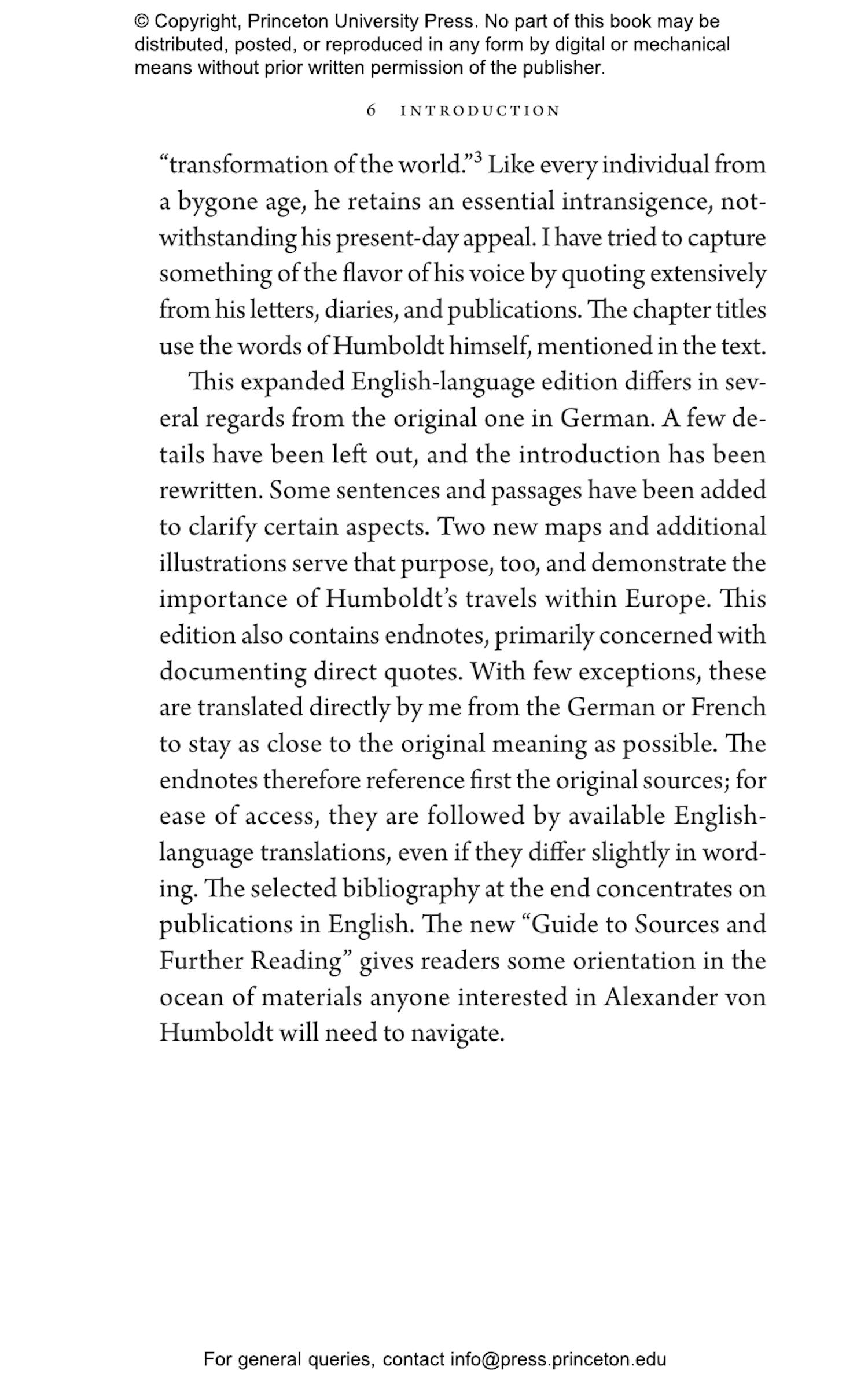 Alexander von Humboldt | Princeton University Press