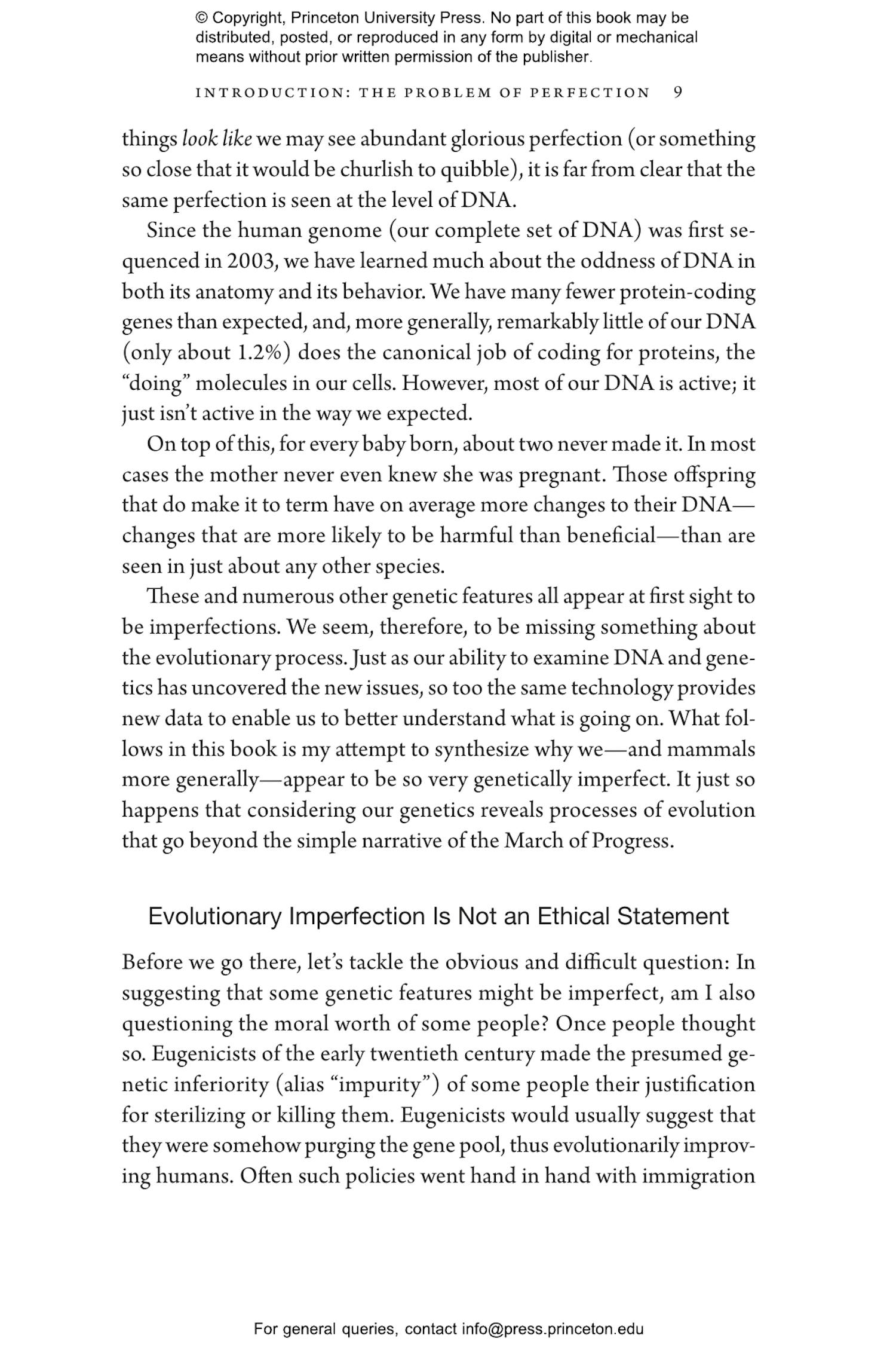 The Evolution of Imperfection | Princeton University Press