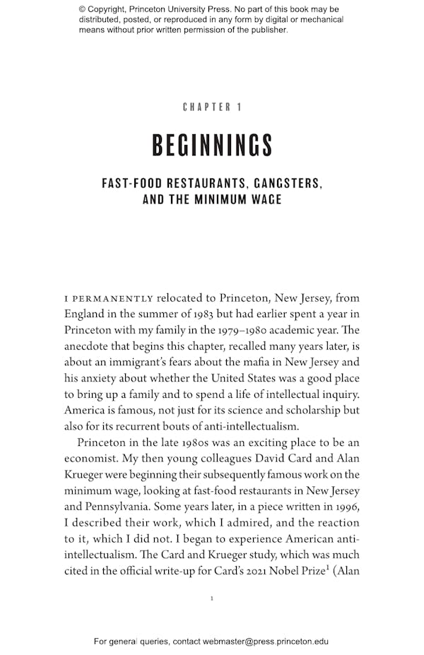 Economics in America | Princeton University Press