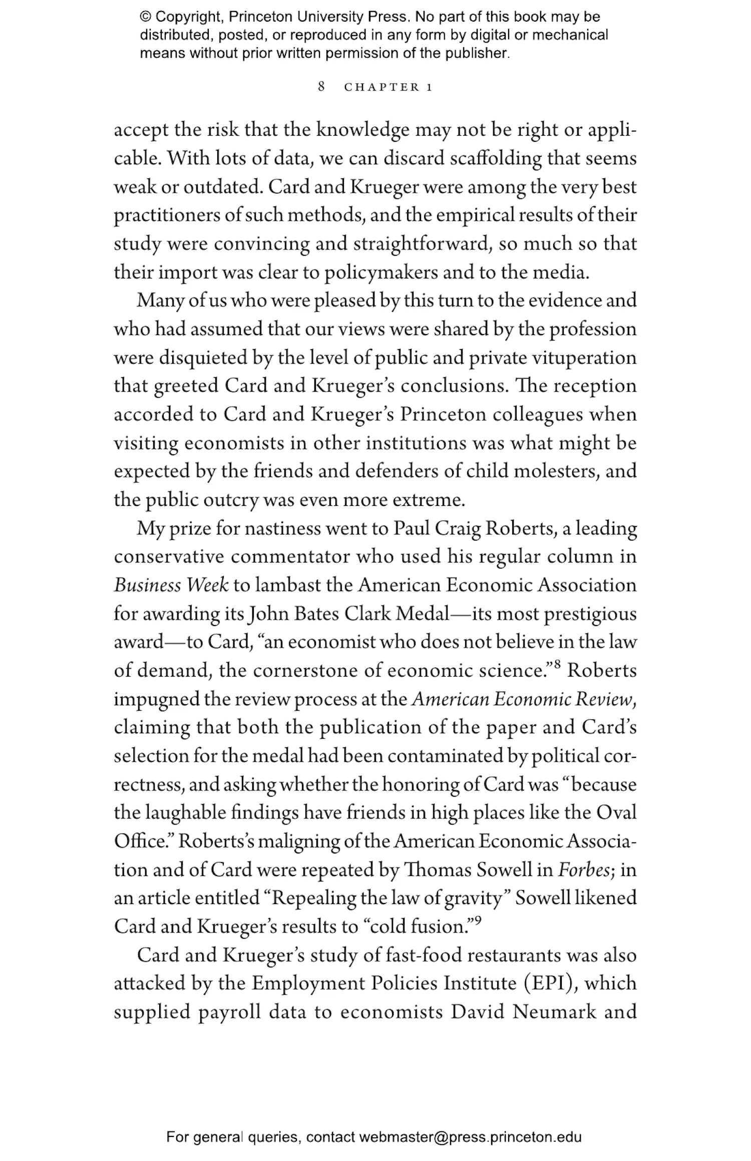 Economics in America | Princeton University Press