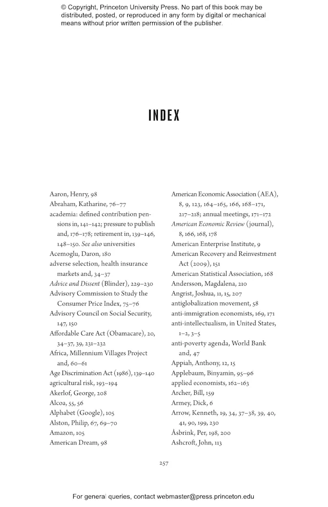 Economics in America | Princeton University Press