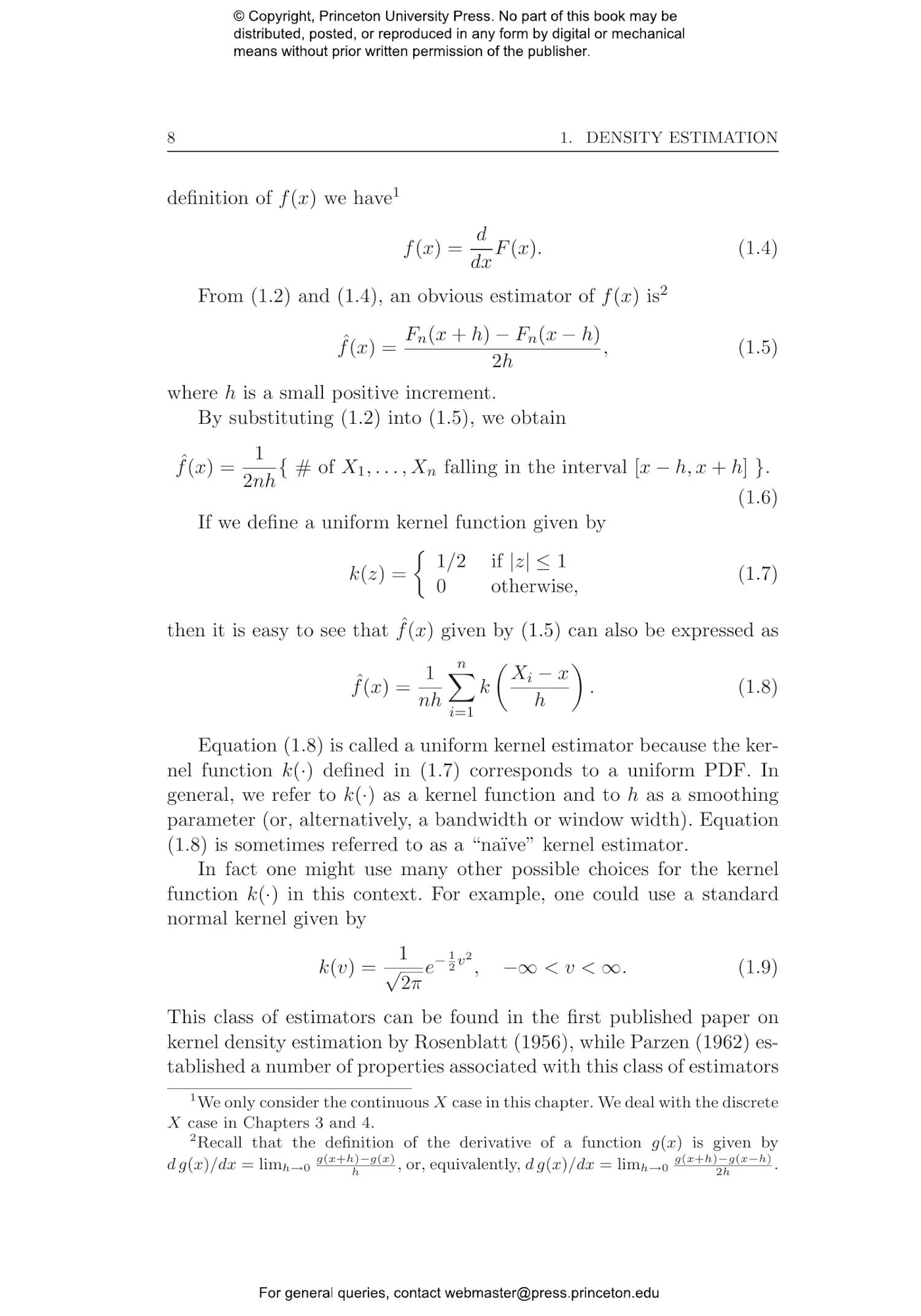 Nonparametric Econometrics | Princeton University Press