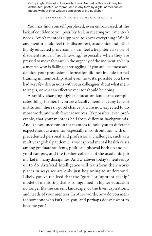 How to Mentor Anyone in Academia | Princeton University Press
