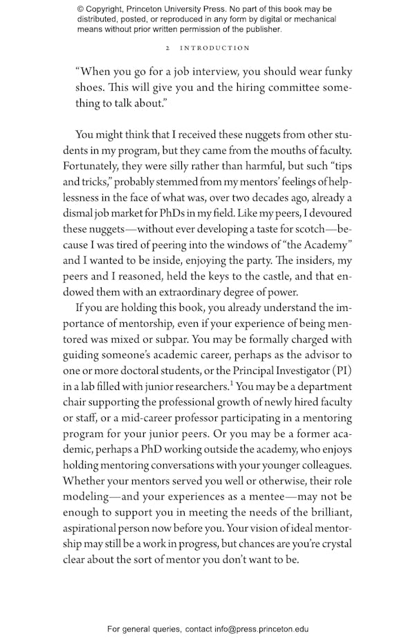 How to Mentor Anyone in Academia | Princeton University Press