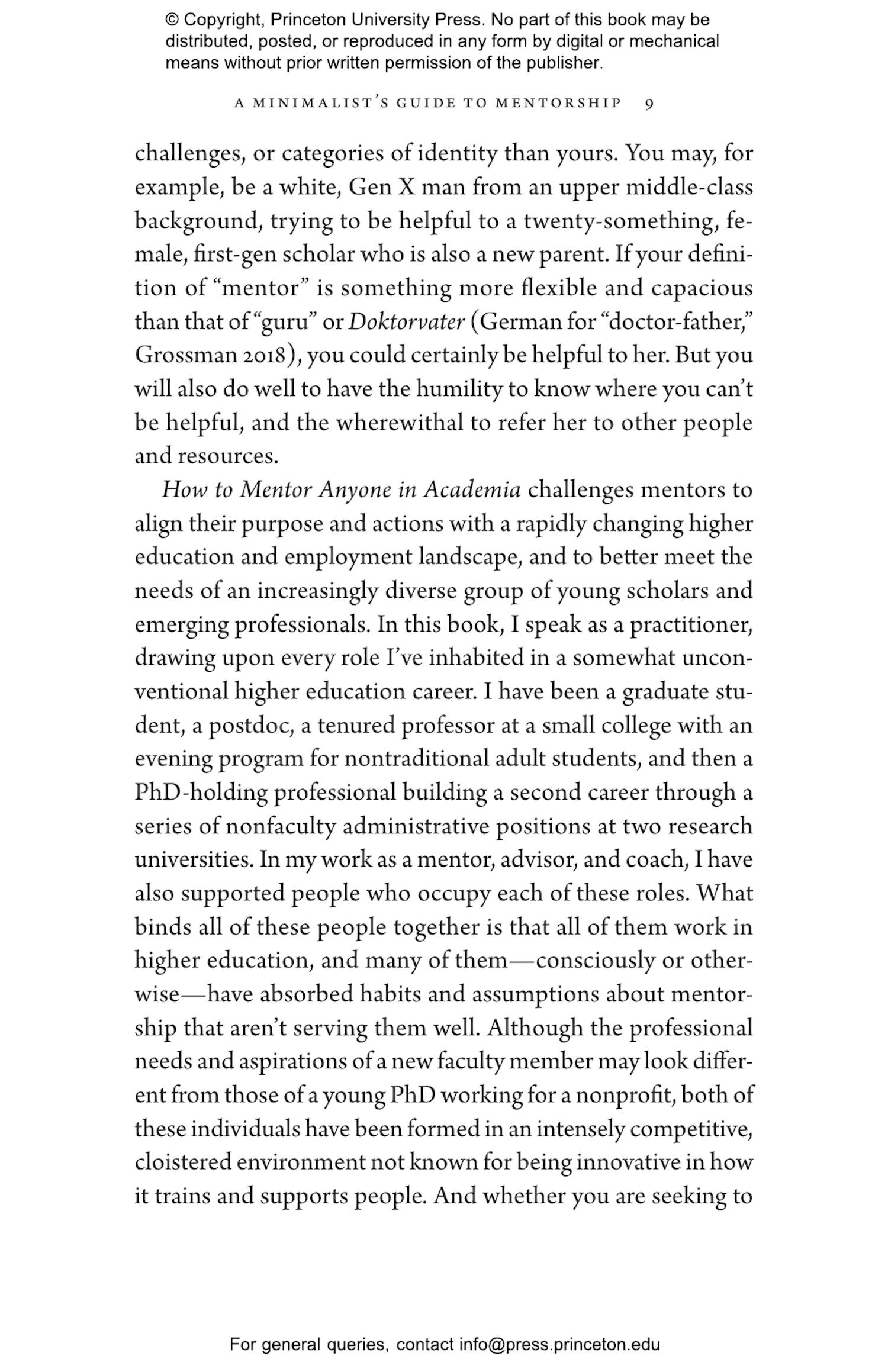 How to Mentor Anyone in Academia | Princeton University Press
