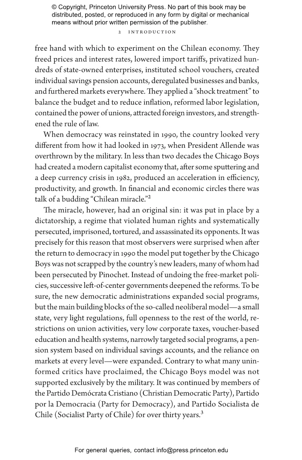 The Chile Project | Princeton University Press