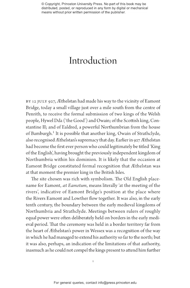 The First King of England | Princeton University Press