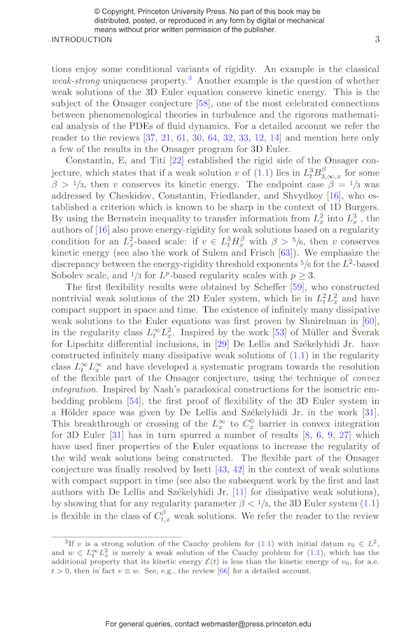 Intermittent Convex Integration For The 3d Euler Equations Princeton University Press
