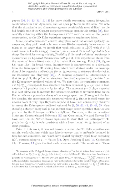 Intermittent Convex Integration for the 3D Euler Equations | Princeton ...