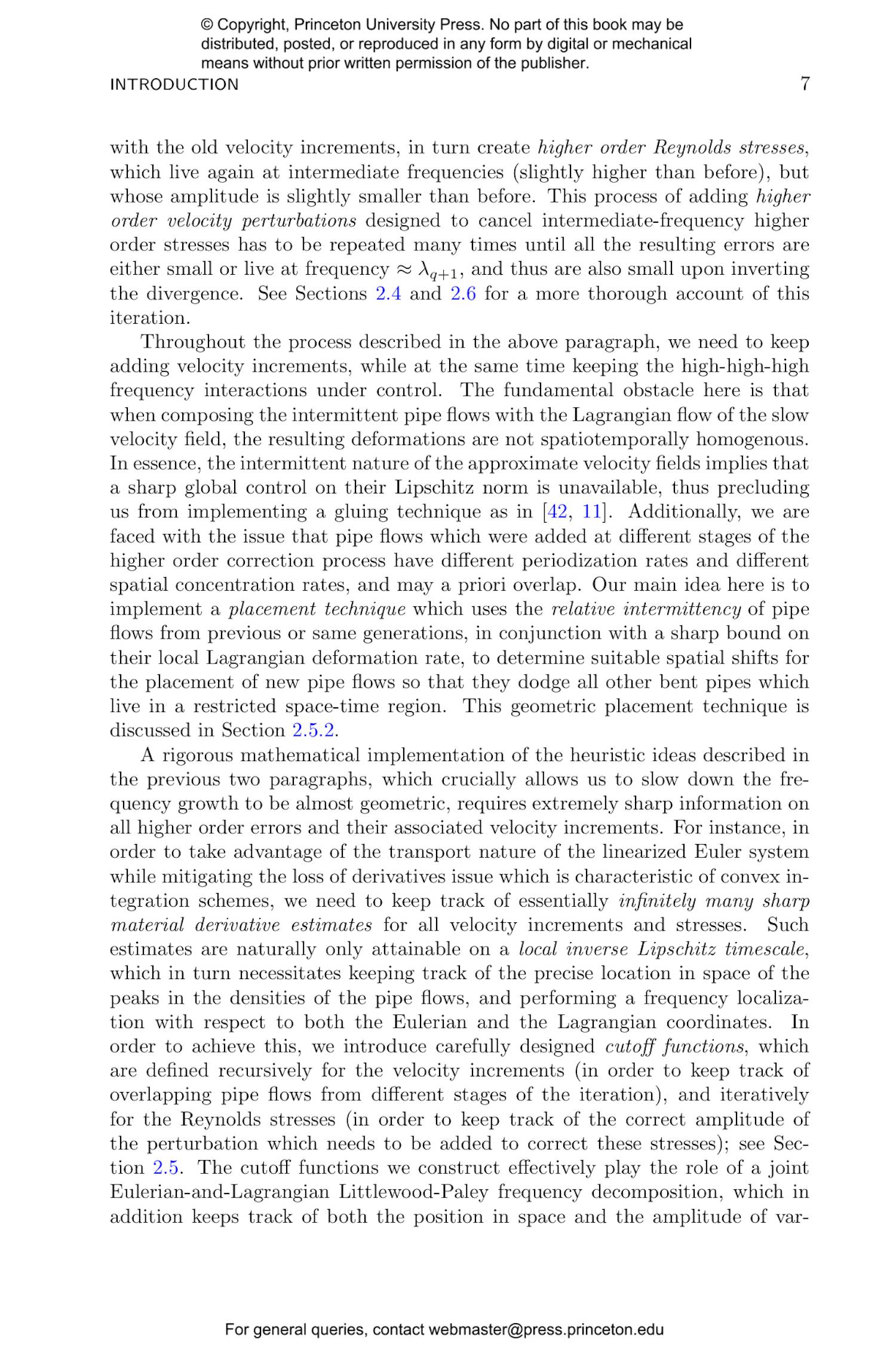 Intermittent Convex Integration for the 3D Euler Equations | Princeton ...