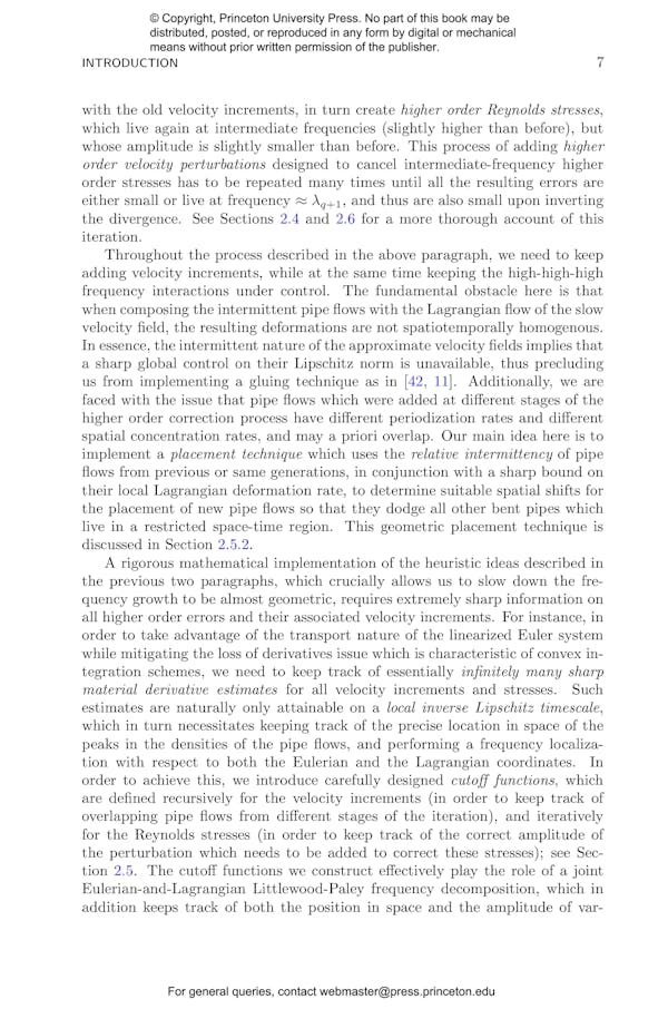 Intermittent Convex Integration for the 3D Euler Equations | Princeton ...