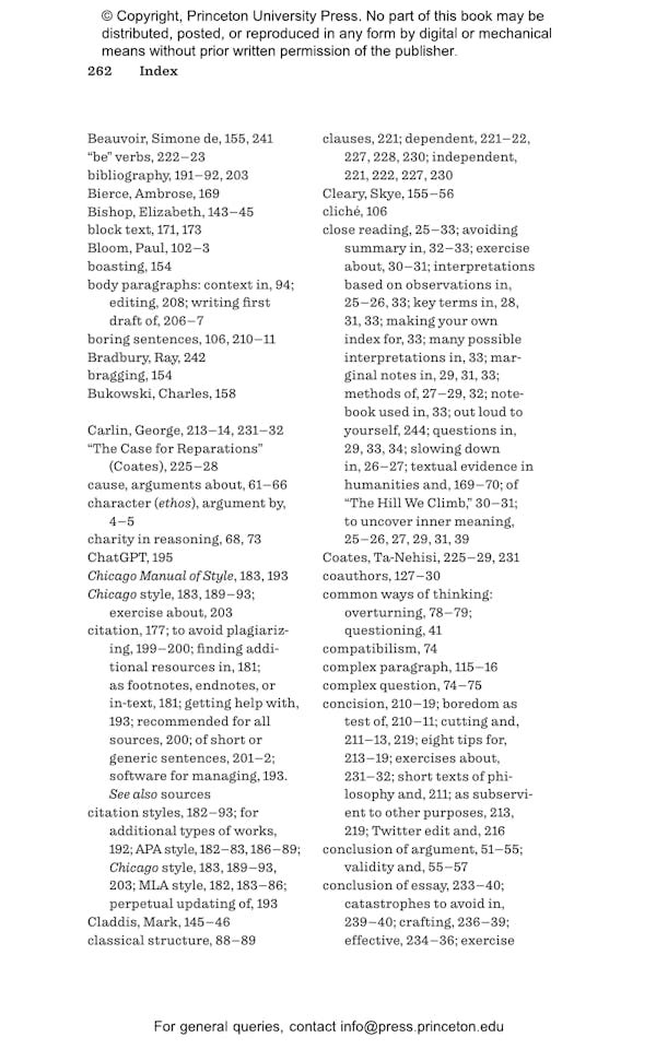 Thinking through Writing | Princeton University Press