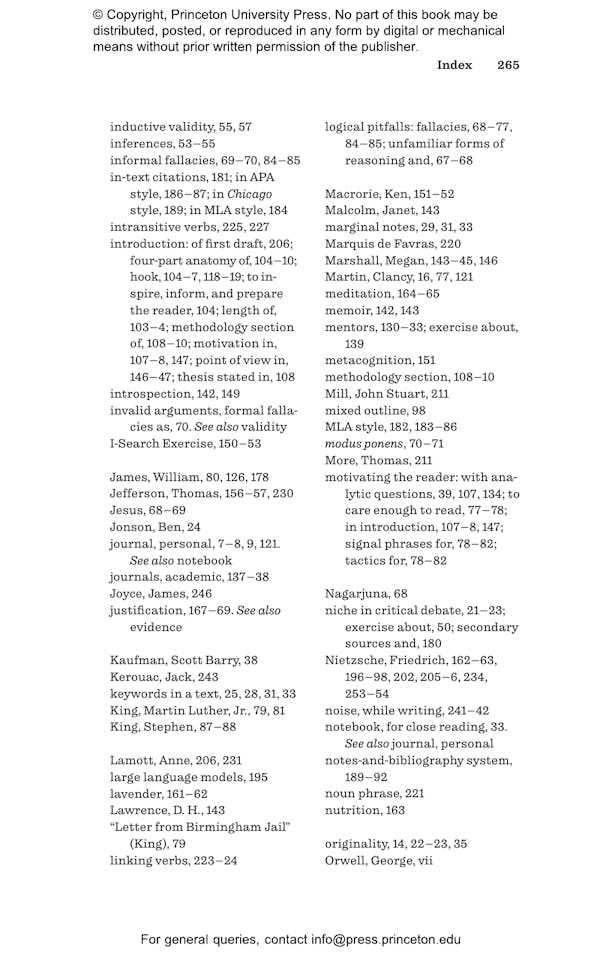 Thinking through Writing | Princeton University Press