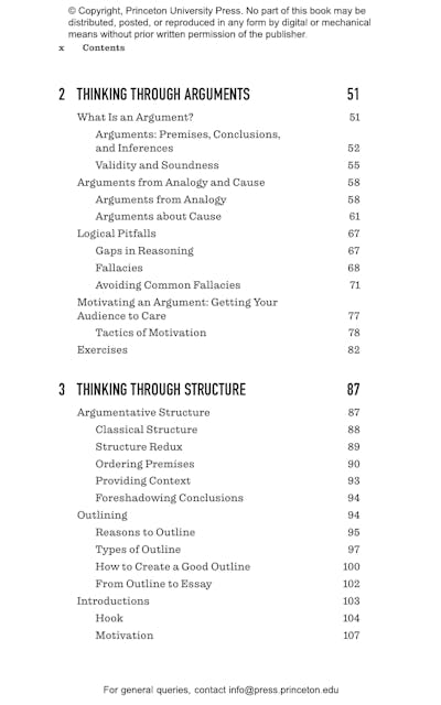 Thinking through Writing | Princeton University Press