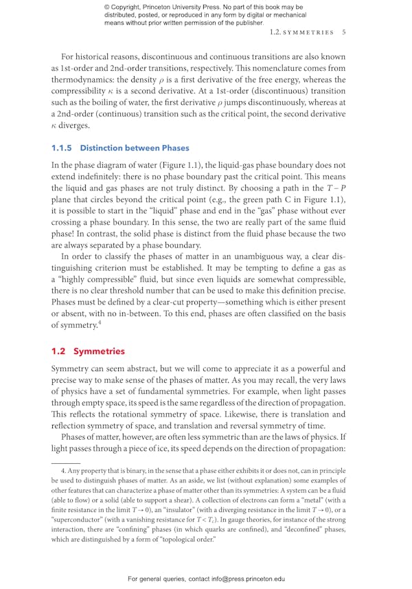 Statistical Mechanics of Phases and Phase Transitions | Princeton University Press