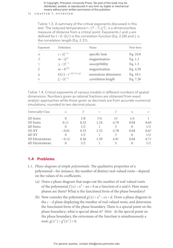 Statistical Mechanics of Phases and Phase Transitions | Princeton University Press