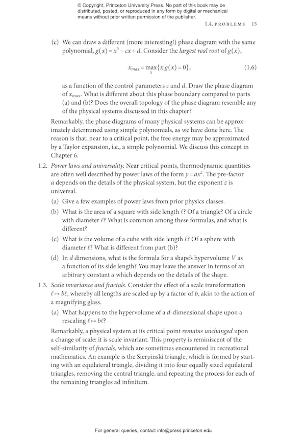 Statistical Mechanics of Phases and Phase Transitions | Princeton ...