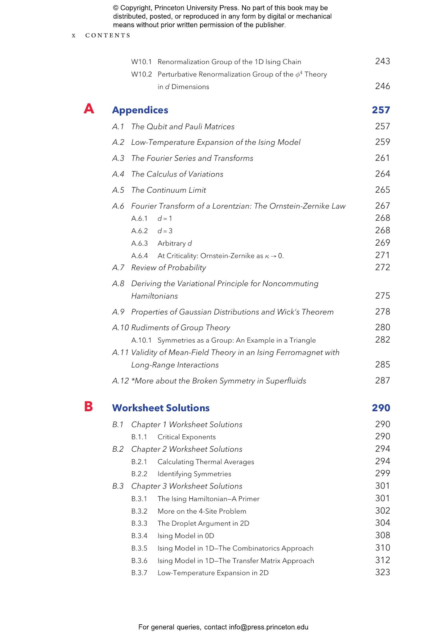 Statistical Mechanics of Phases and Phase Transitions | Princeton ...