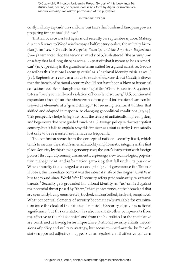 American Insecurity and the Origins of Vulnerability | Princeton ...