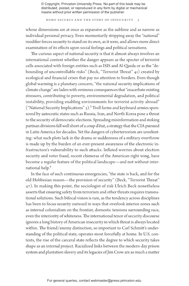 American Insecurity and the Origins of Vulnerability | Princeton ...