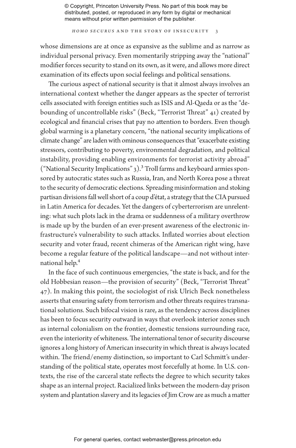 American Insecurity and the Origins of Vulnerability | Princeton ...