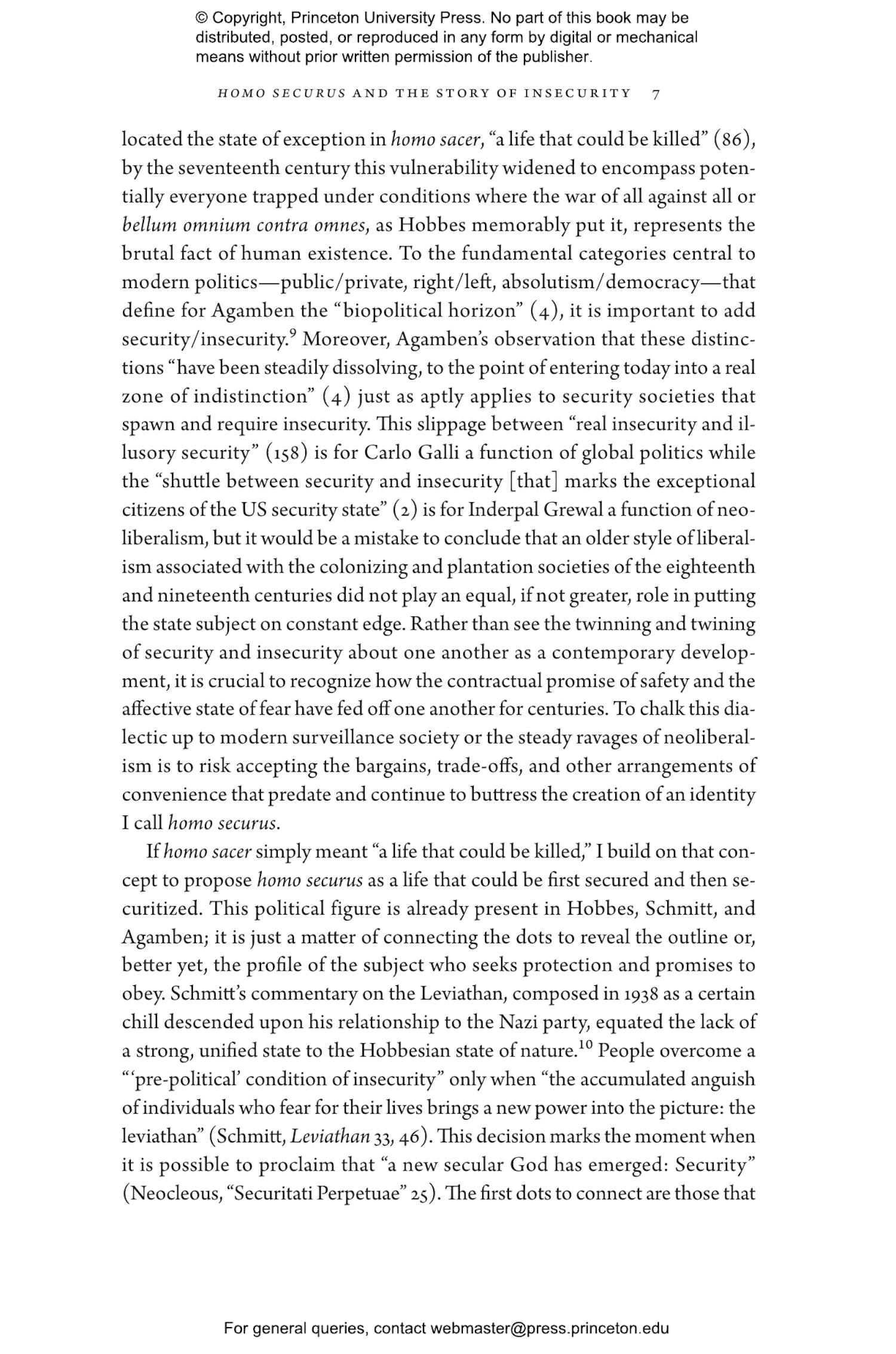 American Insecurity and the Origins of Vulnerability | Princeton ...