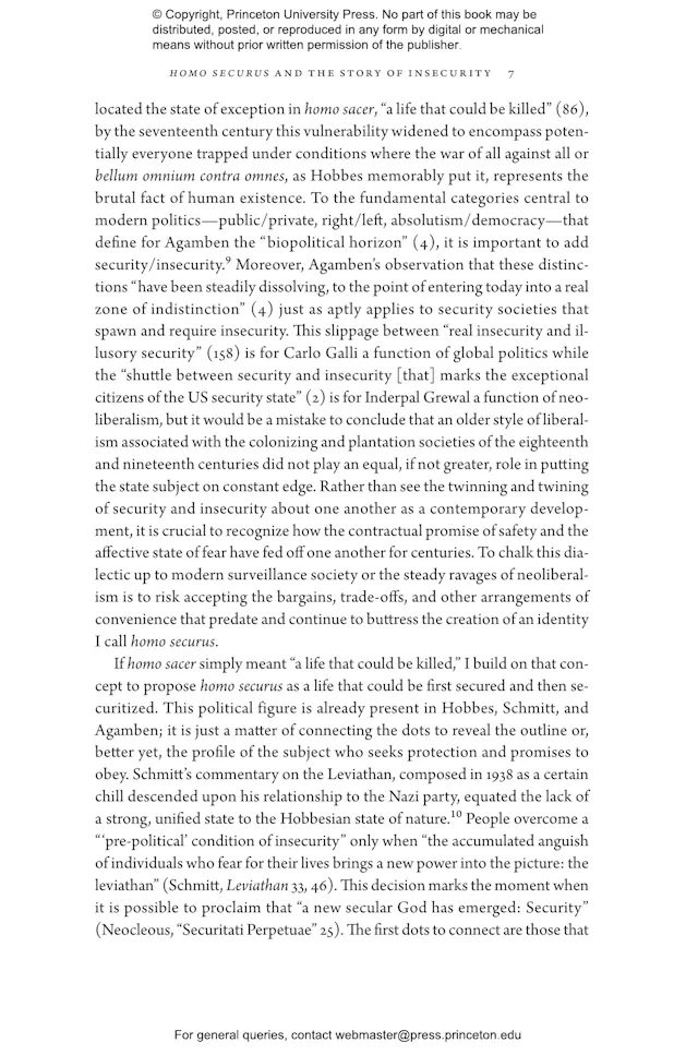 American Insecurity and the Origins of Vulnerability | Princeton ...