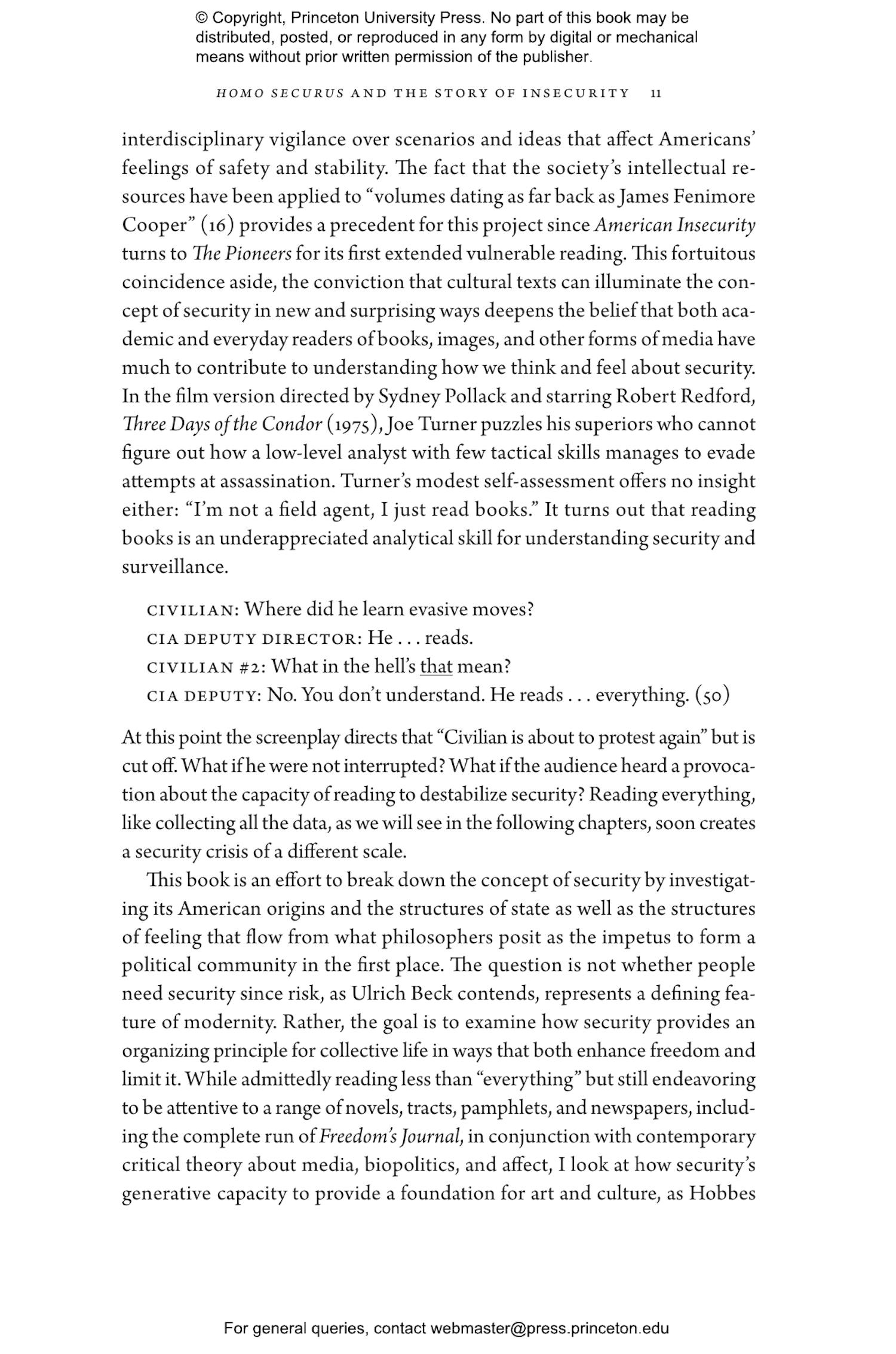 American Insecurity and the Origins of Vulnerability | Princeton ...