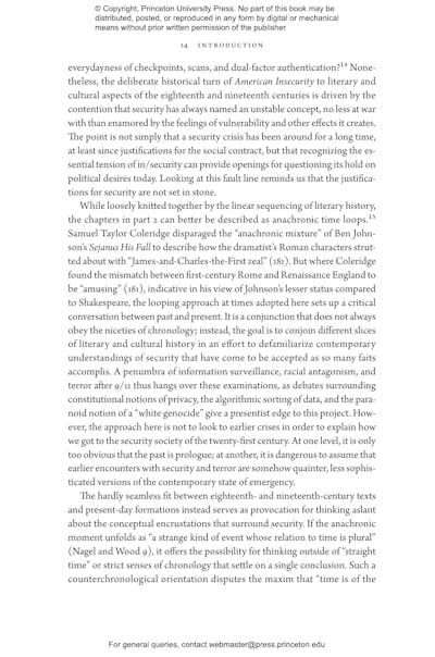 American Insecurity and the Origins of Vulnerability | Princeton ...