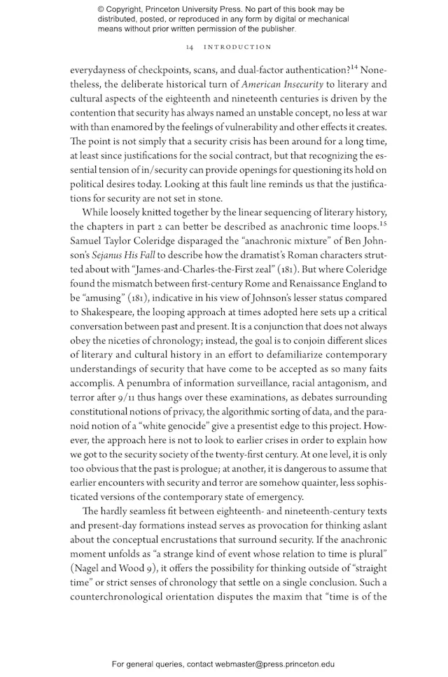 American Insecurity and the Origins of Vulnerability | Princeton ...