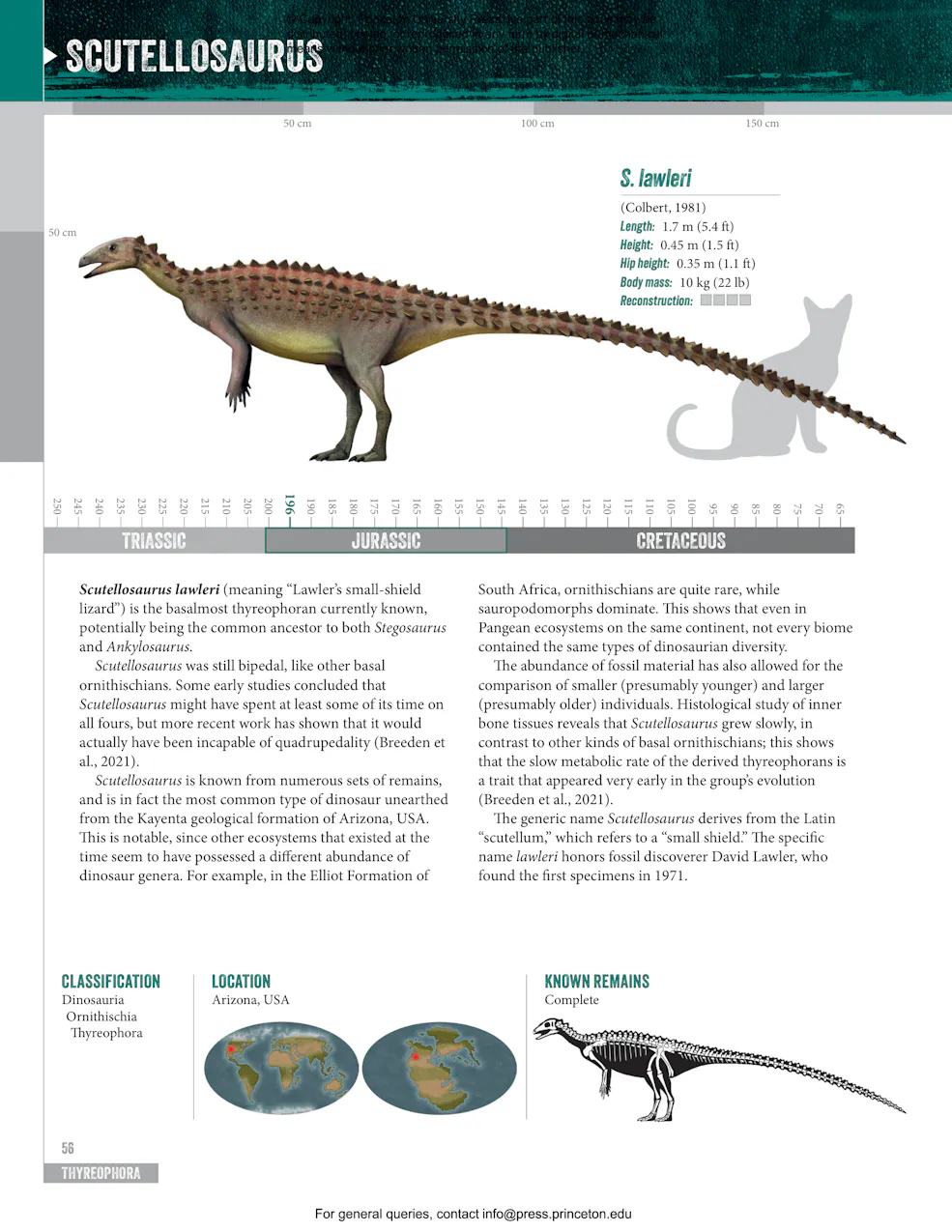 The Princeton Encyclopedia of Dinosaurs: Ornithischians | Princeton ...