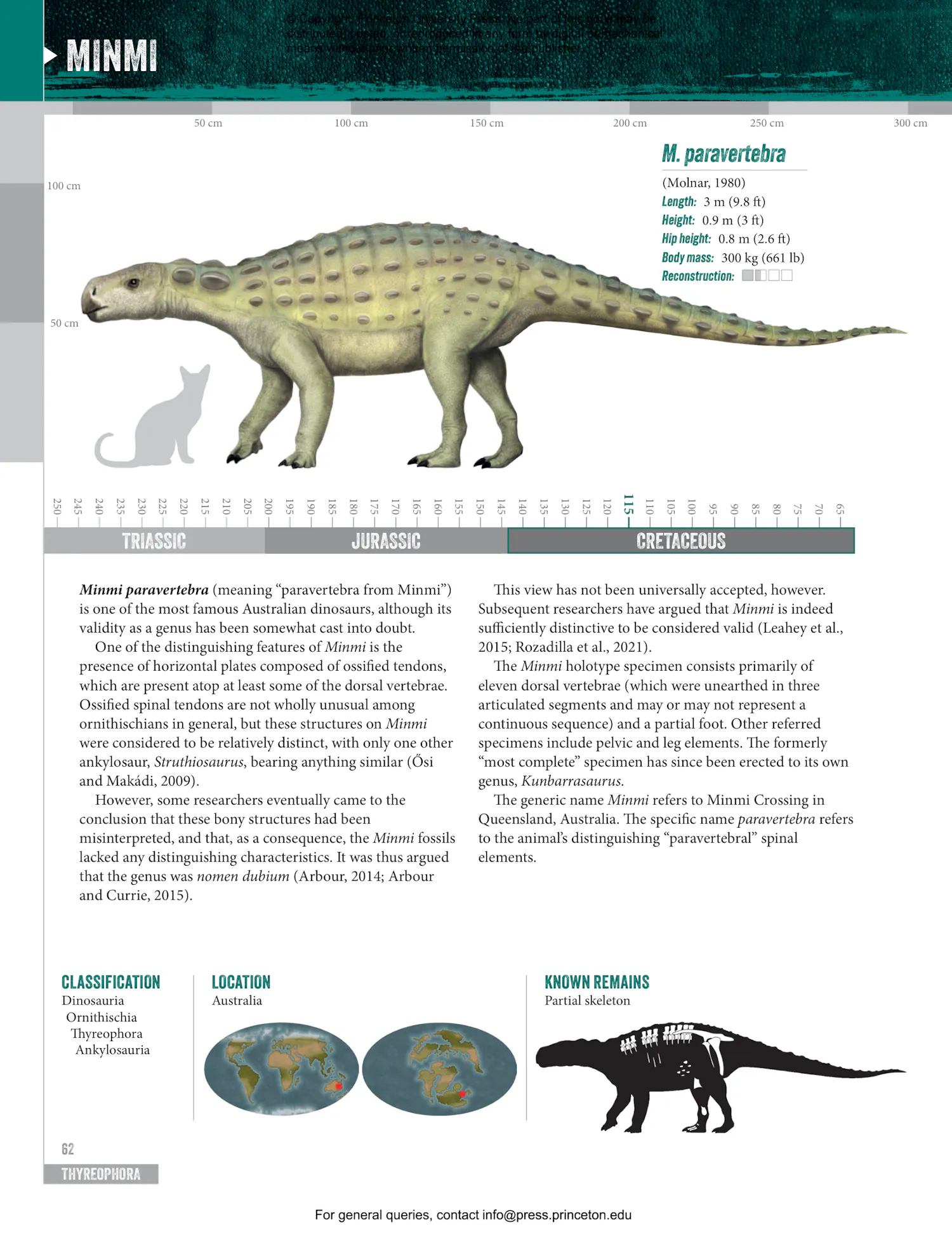 The Princeton Encyclopedia of Dinosaurs: Ornithischians | Princeton ...