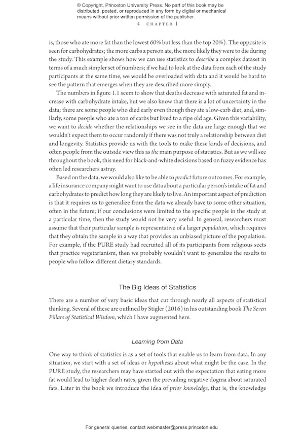 Statistical Thinking | Princeton University Press