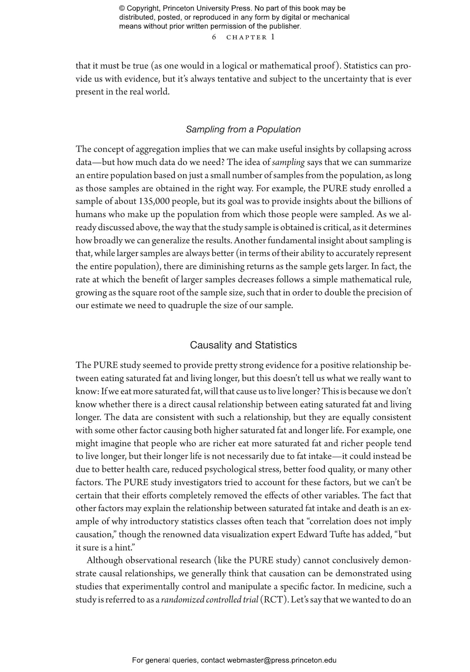 Statistical Thinking | Princeton University Press