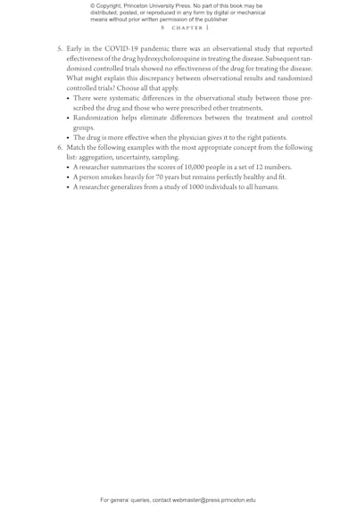 Statistical Thinking | Princeton University Press