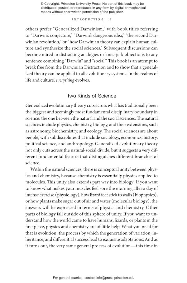 Everything Evolves | Princeton University Press