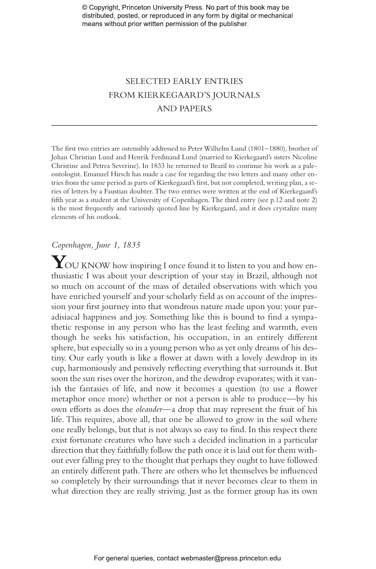 The Essential Kierkegaard | Princeton University Press