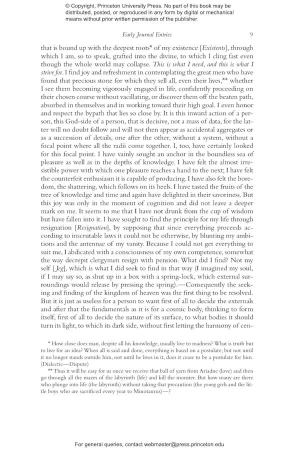 The Essential Kierkegaard | Princeton University Press