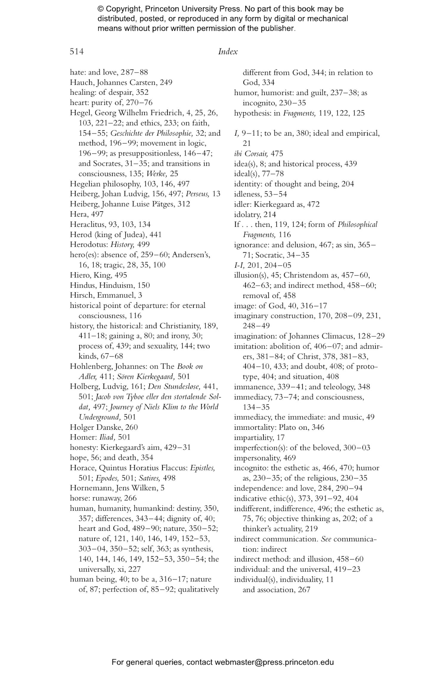 The Essential Kierkegaard | Princeton University Press