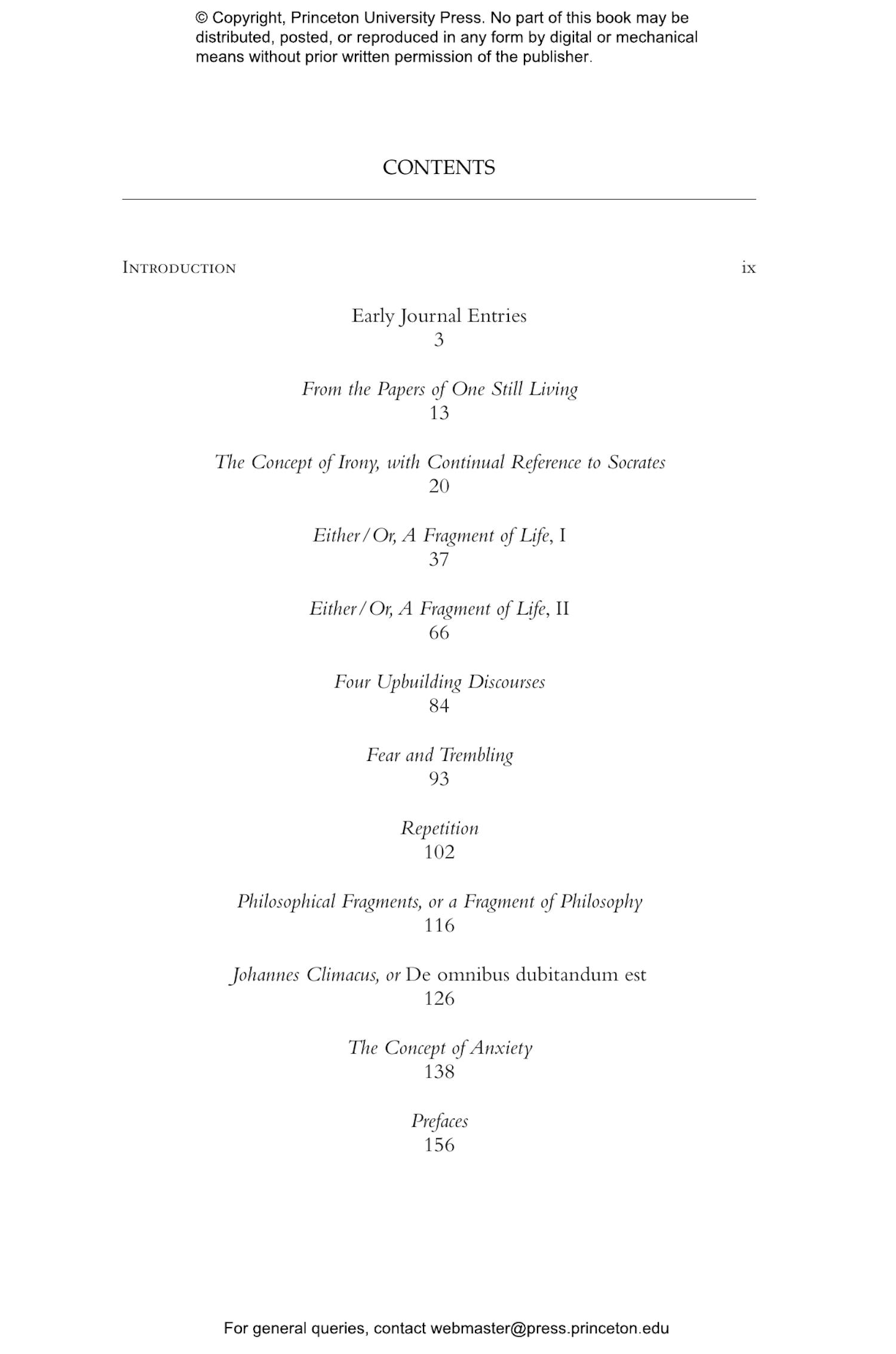 The Essential Kierkegaard | Princeton University Press