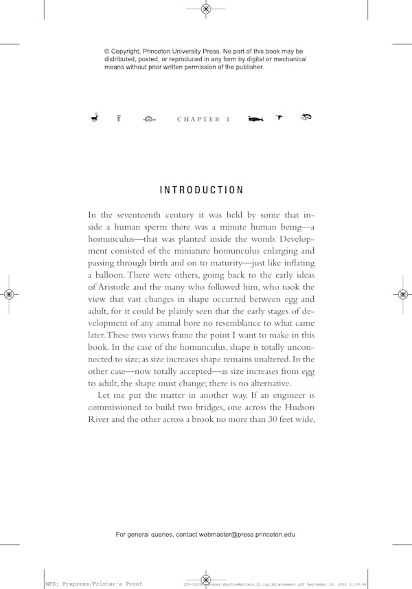 Why Size Matters | Princeton University Press